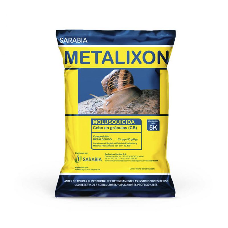 Metalixon Molusquicida - Agroquímicos Úbeda